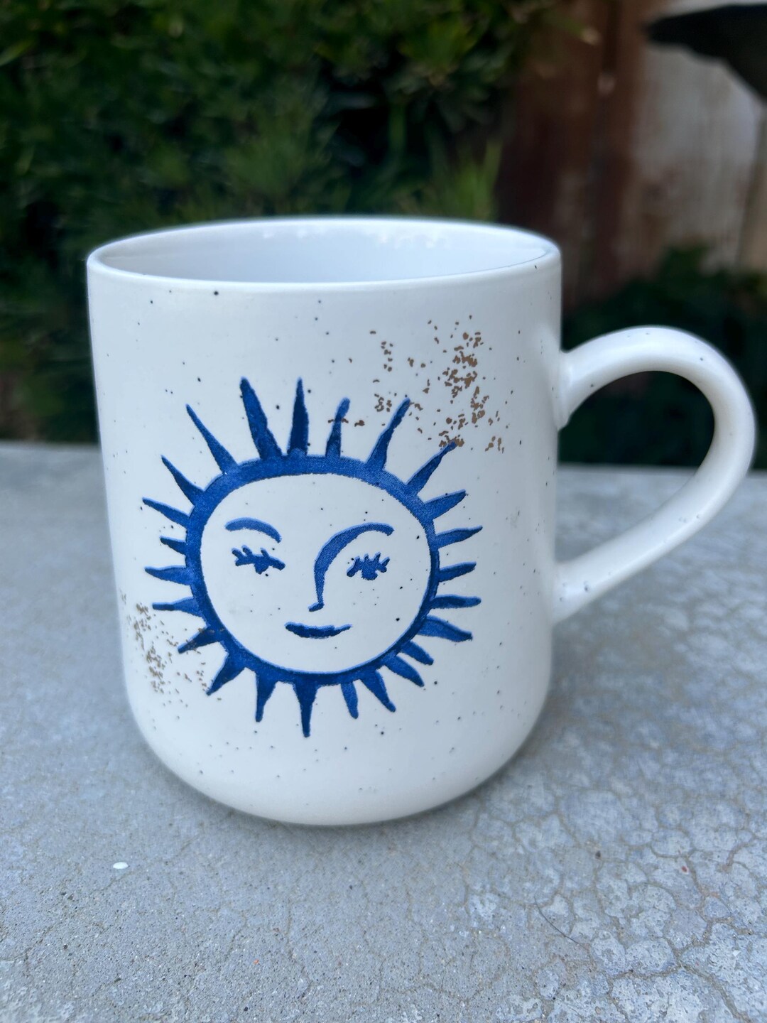 Cute Smiling Sun Gold Glitter Trim Coffee Tea Mug - Etsy