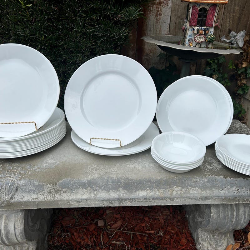 Corelle City Block Plate - Etsy