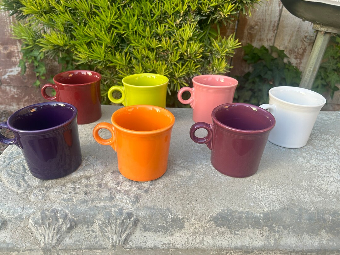 Fiestaware Coffee Mugs All Different Colors Sold Separately by Color - Etsy