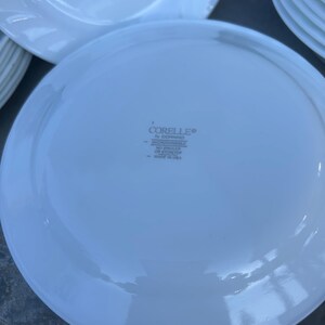 Corelle Enhancement White Swirl Pattern Dishes Priced Individually - Etsy