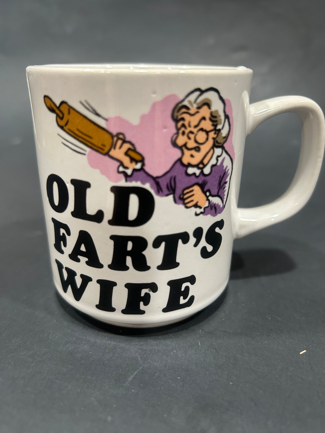Vtg 1970s Comical Old Farts Wife Coffee Tea Mug - Etsy