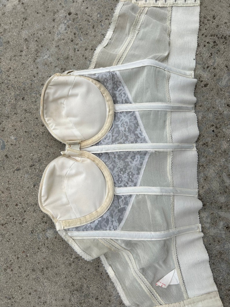 Vintage 1950s Jantzen Strapless Ivory Heavily Padded Bra Bust 32B - Etsy