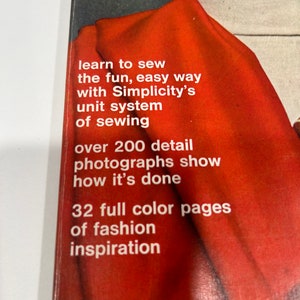 1969 Simplicity Book How to Sew Lots of Illustrations and Pictures - Etsy