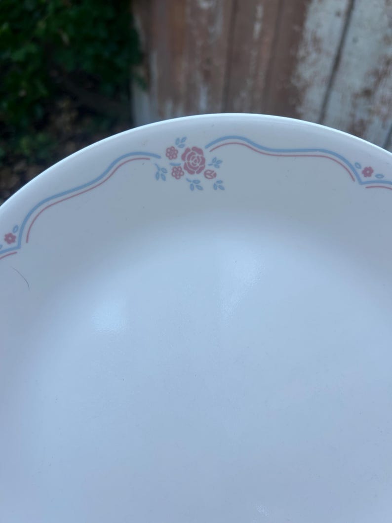 Corelle English Breakfast Pattern Dinner,lunch ,and Bread Plates.pieces ...