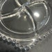 Vtg Imperial Glass Candlewick Pattern 8.5” 4 Part Divided Glass Relish ...
