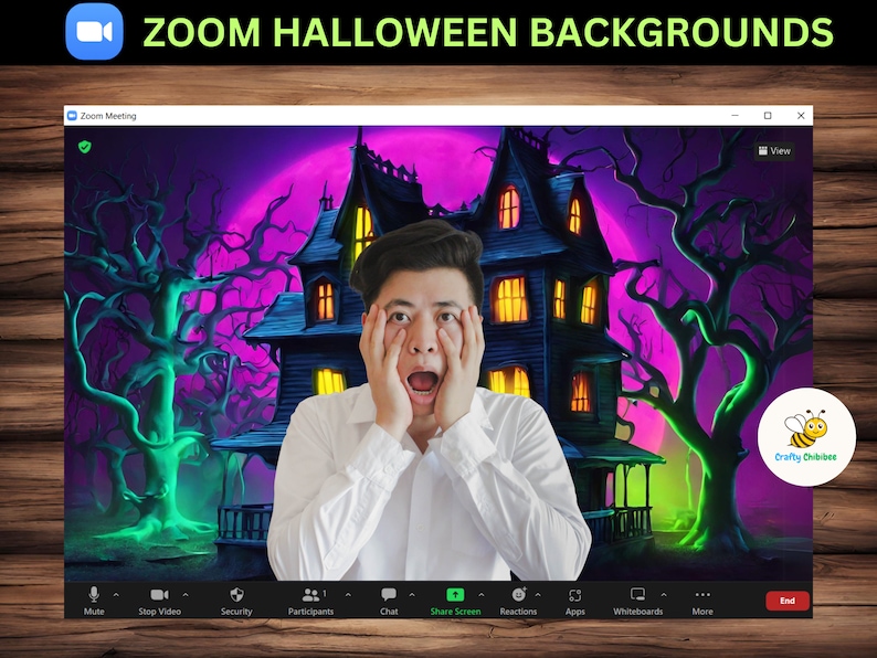 Spooky Halloween Backgrounds for Zoom. 30 Virtual Backgrounds for Zoom ...