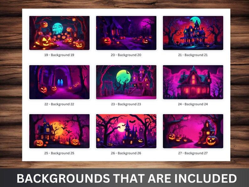 Spooky Halloween Backgrounds for Zoom. 30 Virtual Backgrounds for Zoom ...