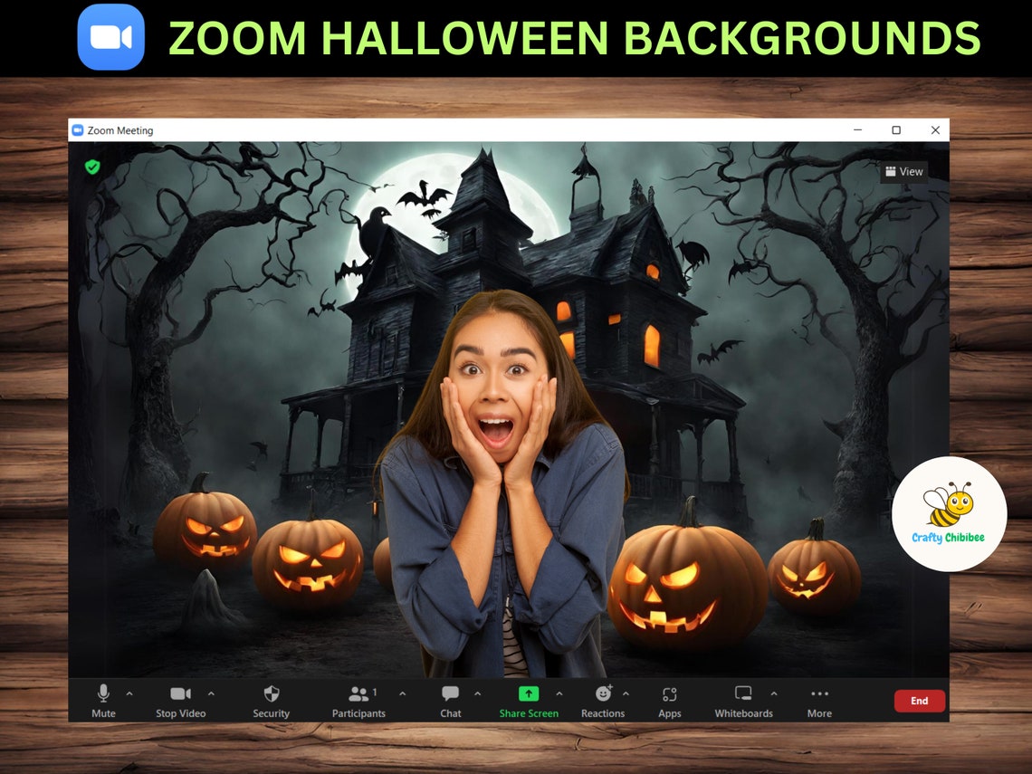 Spooky Halloween Backgrounds for Zoom. 30 Virtual Backgrounds for Zoom ...