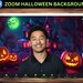 Spooky Halloween Backgrounds for Zoom. 30 Virtual Backgrounds for Zoom ...