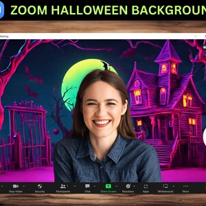 Spooky Halloween Backgrounds for Zoom. 30 Virtual Backgrounds for Zoom ...