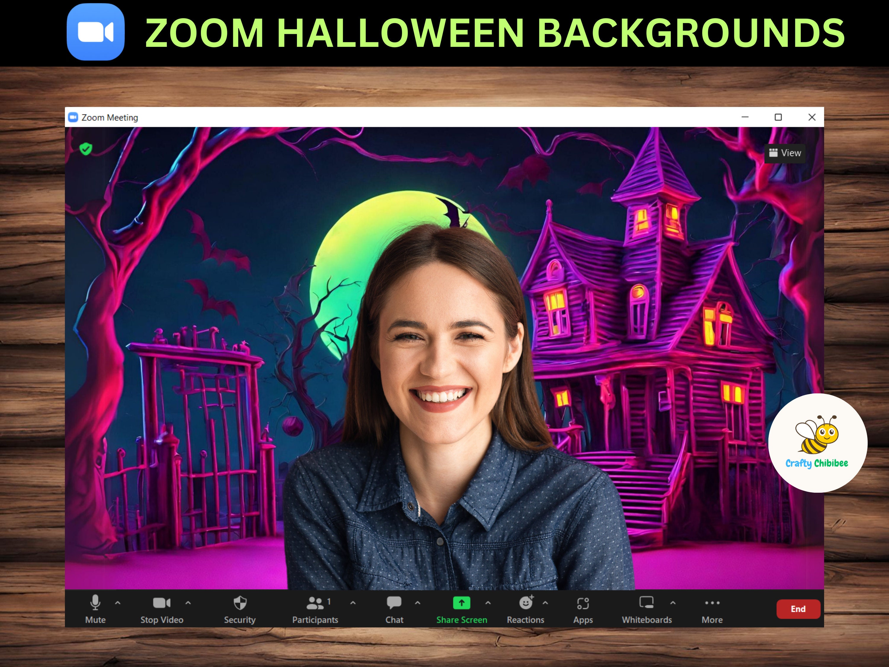 Spooky Halloween Backgrounds for Zoom. 30 Virtual Backgrounds for Zoom ...