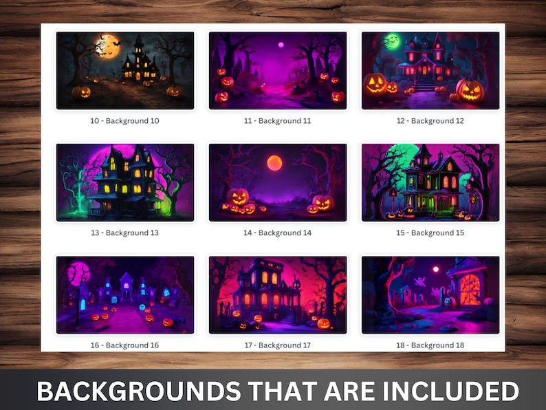 Spooky Halloween Backgrounds for Zoom. 30 Virtual Backgrounds for Zoom ...