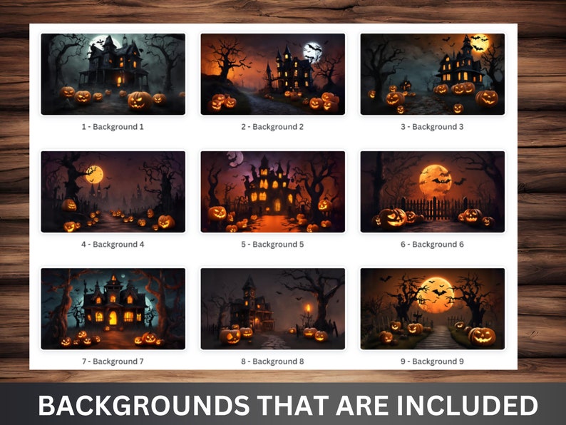 Spooky Halloween Backgrounds for Zoom. 30 Virtual Backgrounds for Zoom ...