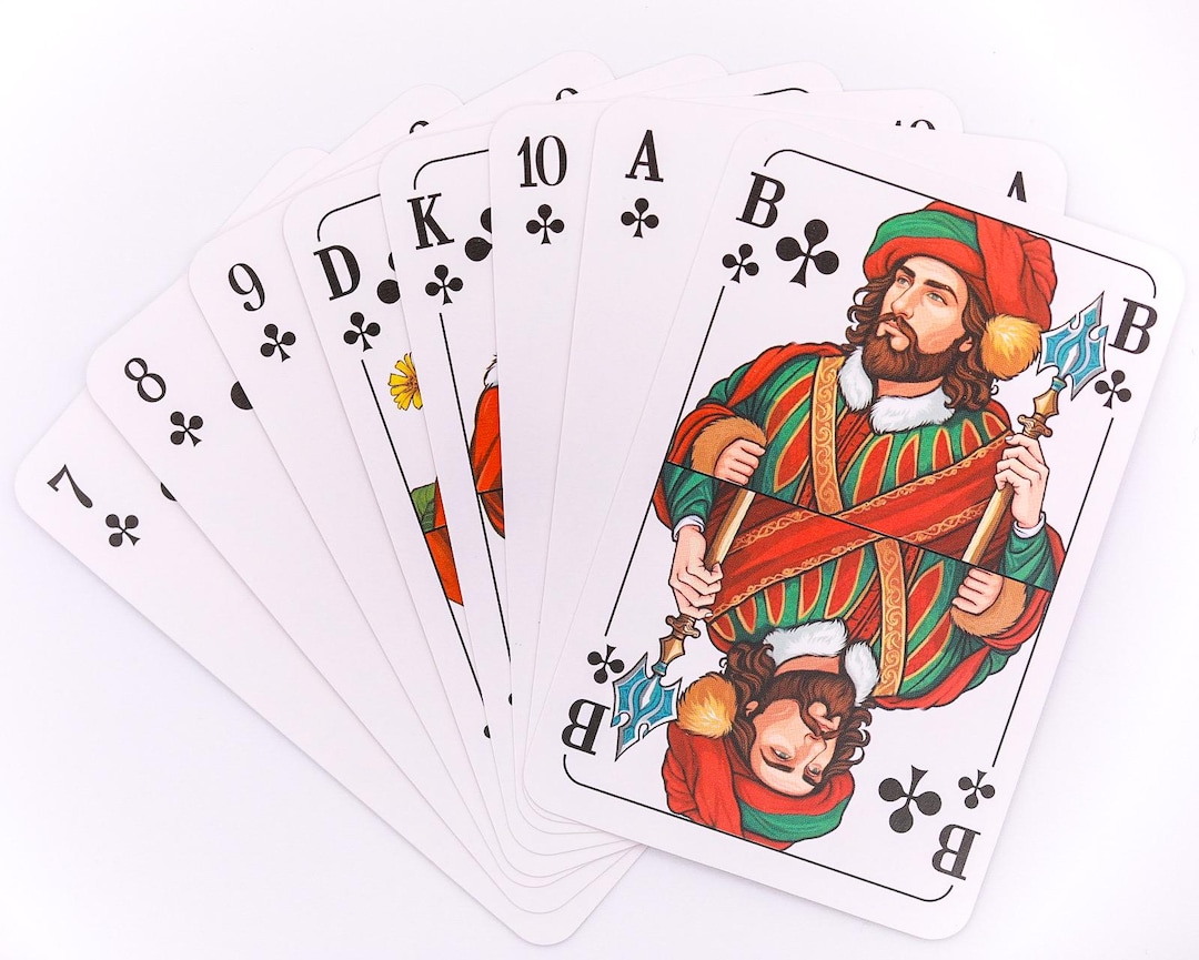 German Card Game - Skat Playing Cards - Premium Deck of 32 Cards ...