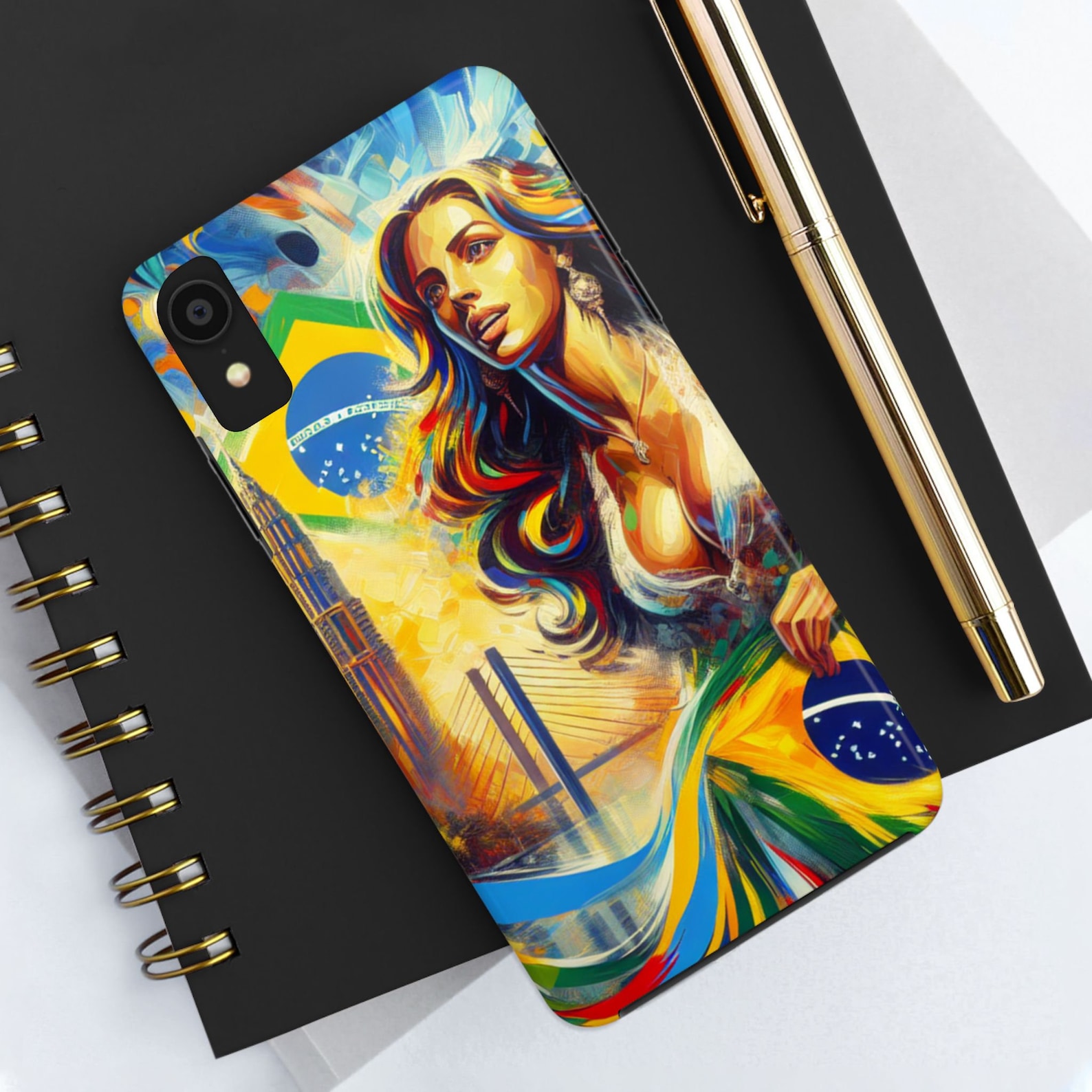 Colorful Double-shell Phone Cover Inspired by Brazilian Artistry, Phone ...