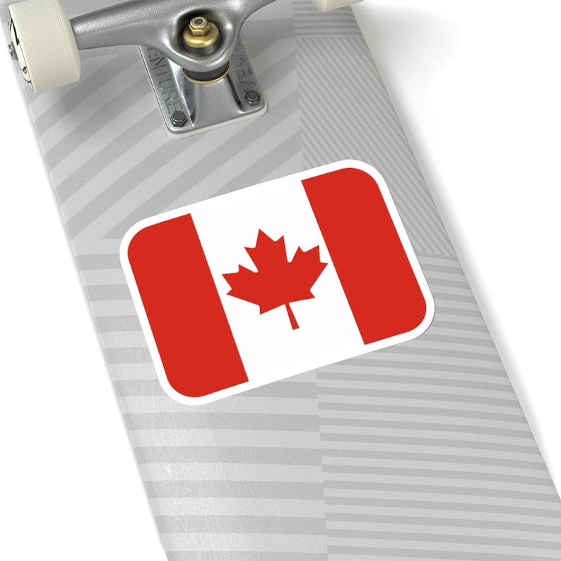 Show Your Canadian Spirit With This Vibrant Canada Flag Sticker ...