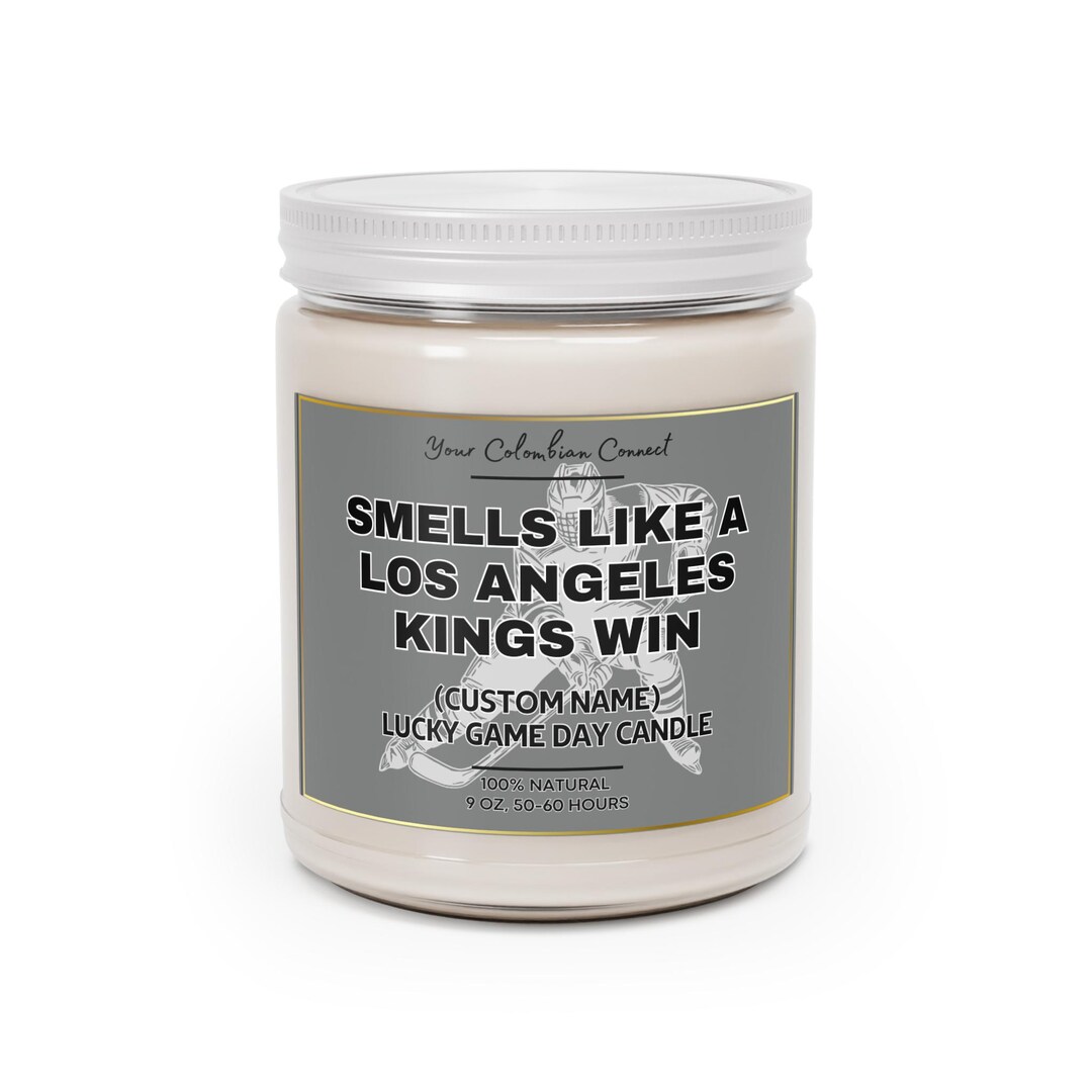 Los Angeles Kings Candles, Los Angeles Kings Gift for Hockey Fans, NHL ...