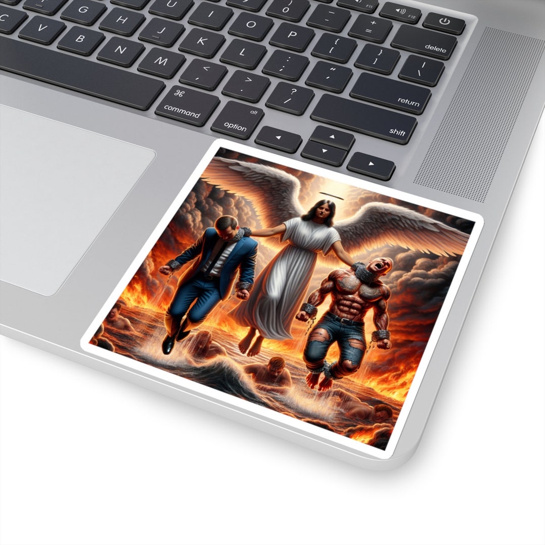 Bible Verse Sticker With Illustrated Design, Jeremiah 9:23 Scripture ...