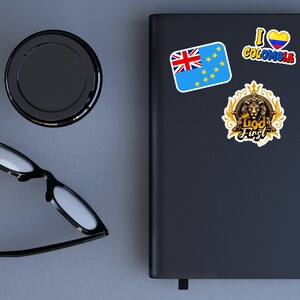 Tuvalu Flag Sticker: Patriotic Vinyl Decal - Etsy