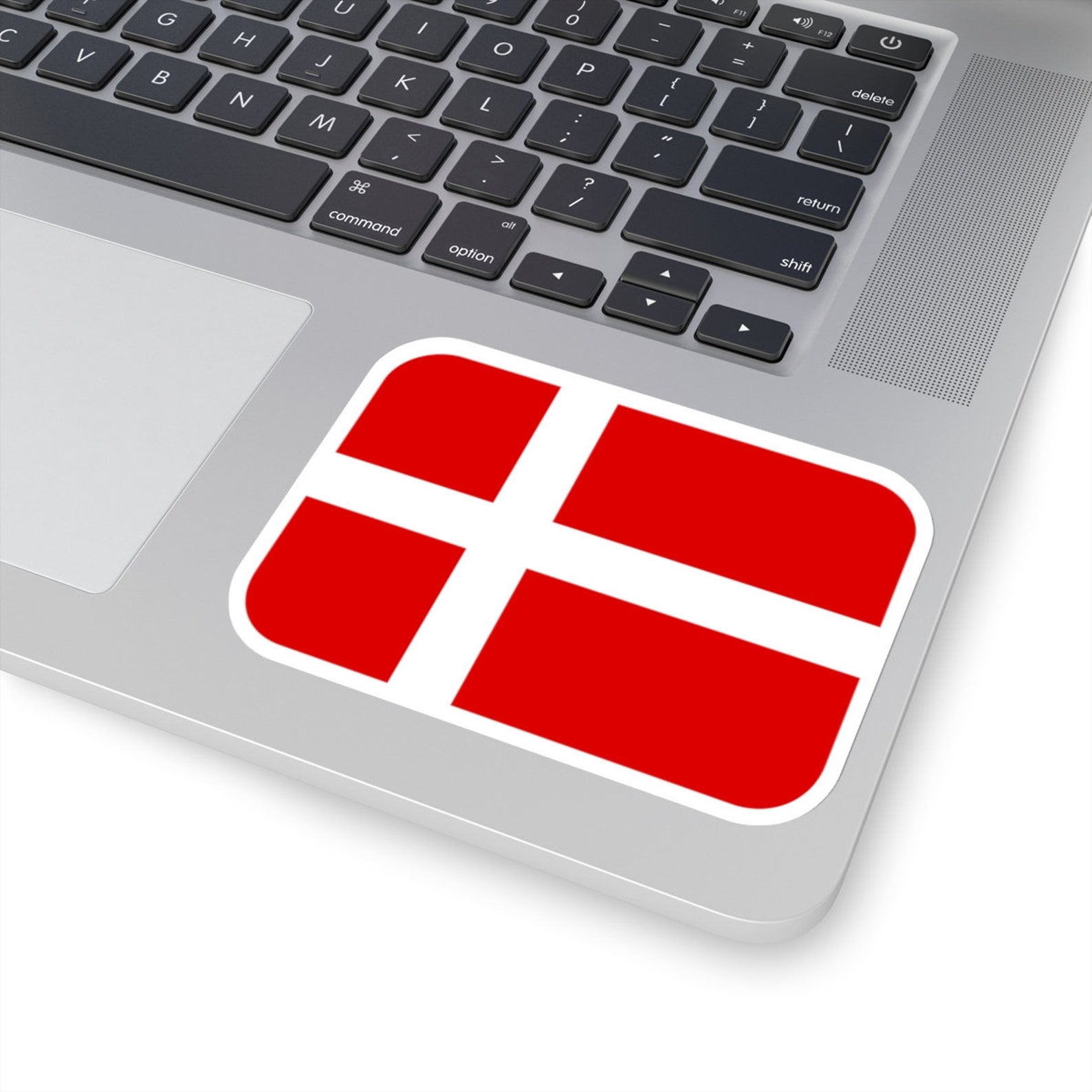 Show Your Love for Denmark With a Vibrant Flag Sticker, Denmark Flag ...