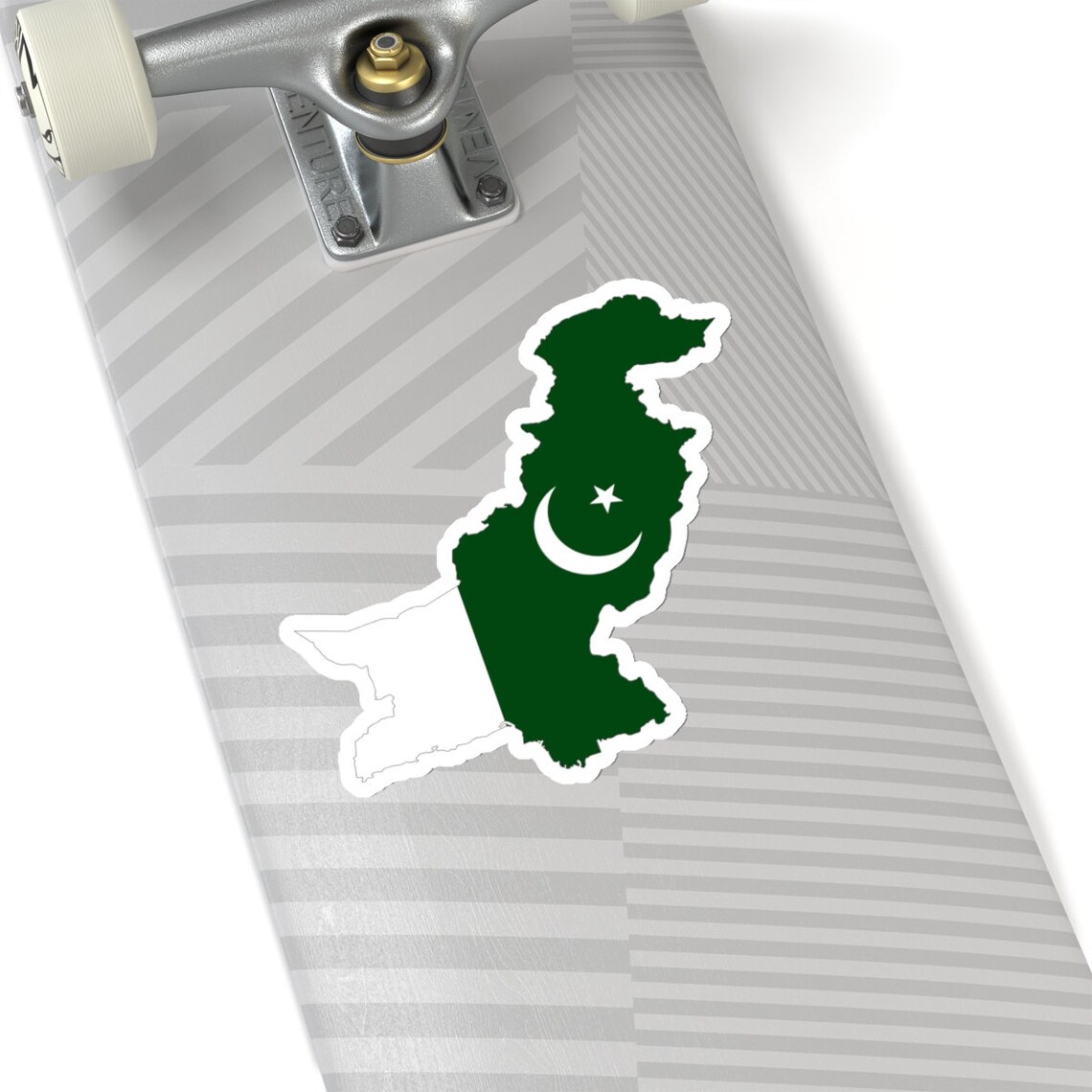 Pakistan Map Sticker, Travel Decal for Laptops, Journals, and ...