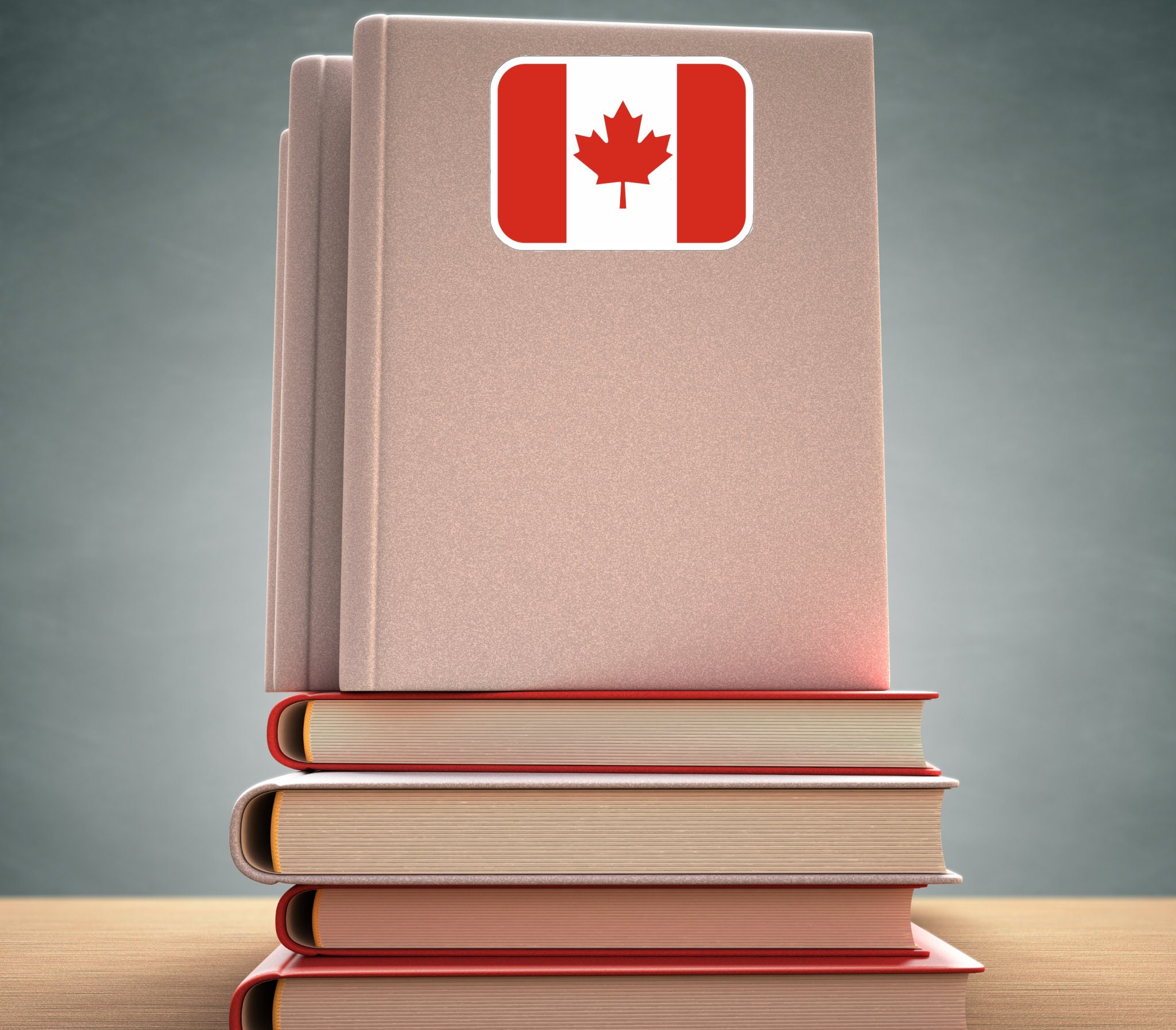 Show Your Canadian Spirit With This Vibrant Canada Flag Sticker ...