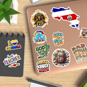 Costa Rica Map Sticker, Gifts for Ticos, Costa Rica Map, Costa Rican ...