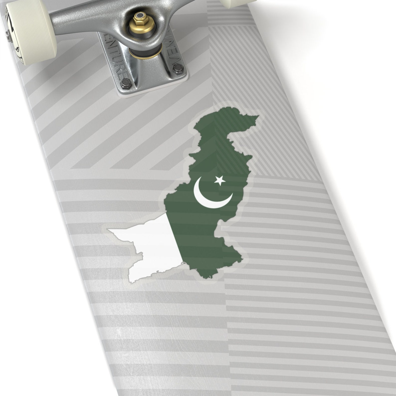 Pakistan Map Sticker, Travel Decal for Laptops, Journals, and ...