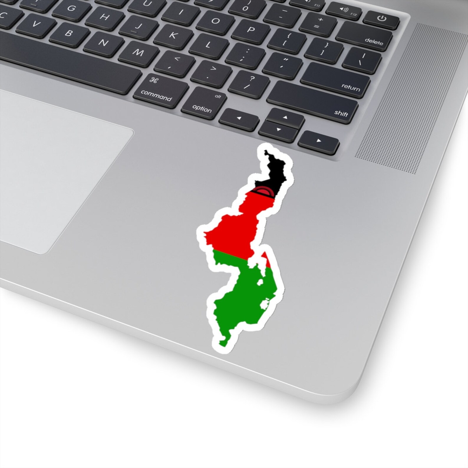 Malawi Map Vinyl Sticker, African Adventure Wanderlust Decor, Malawi ...