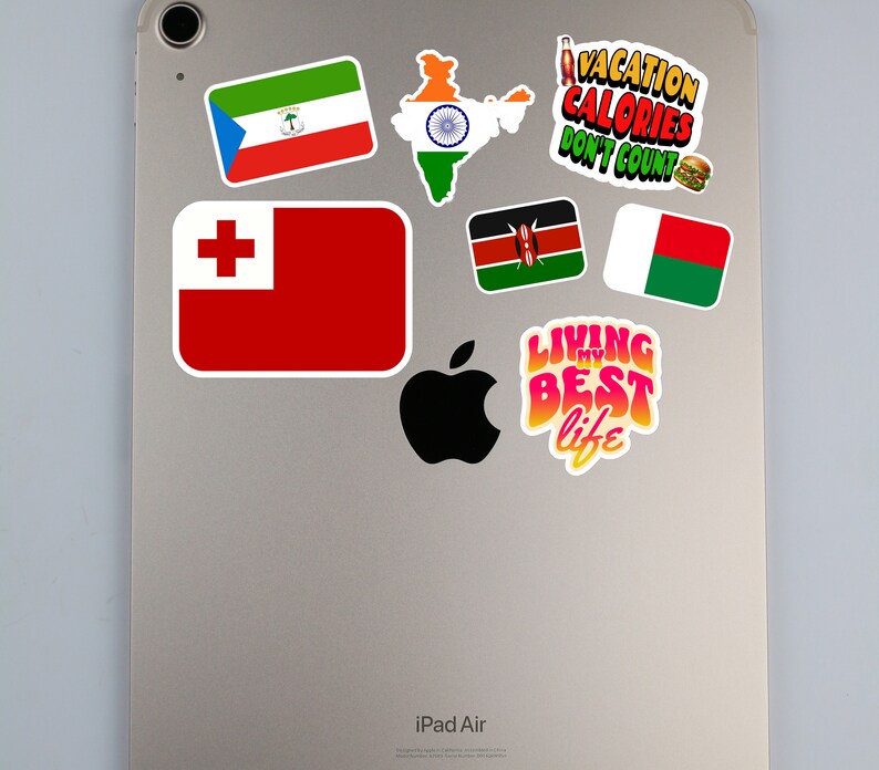 Tonga Flag Decal, Vibrant Vinyl Sticker for Laptops, Patriotic Tonga ...