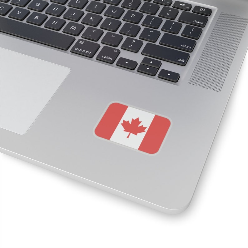 Show Your Canadian Spirit With This Vibrant Canada Flag Sticker ...