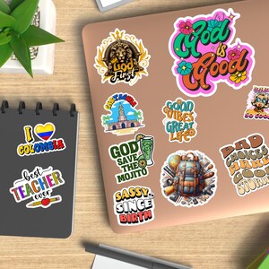 Blessed Reminders, Inspirational Sticker With a Positive Message About ...