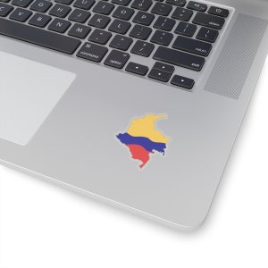 Colombia Map Sticker, Gifts for Colombians, Colombian Map, Colombian ...