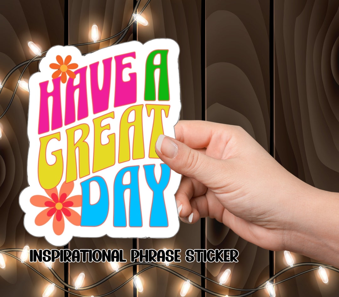 Motivational Gift Sticker, Gift Sticker, Inspirational Sticker ...