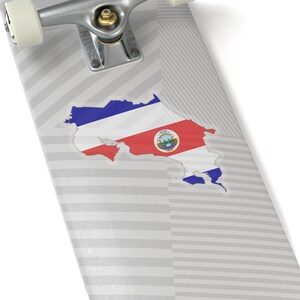 Costa Rica Map Sticker, Gifts for Ticos, Costa Rica Map, Costa Rican ...