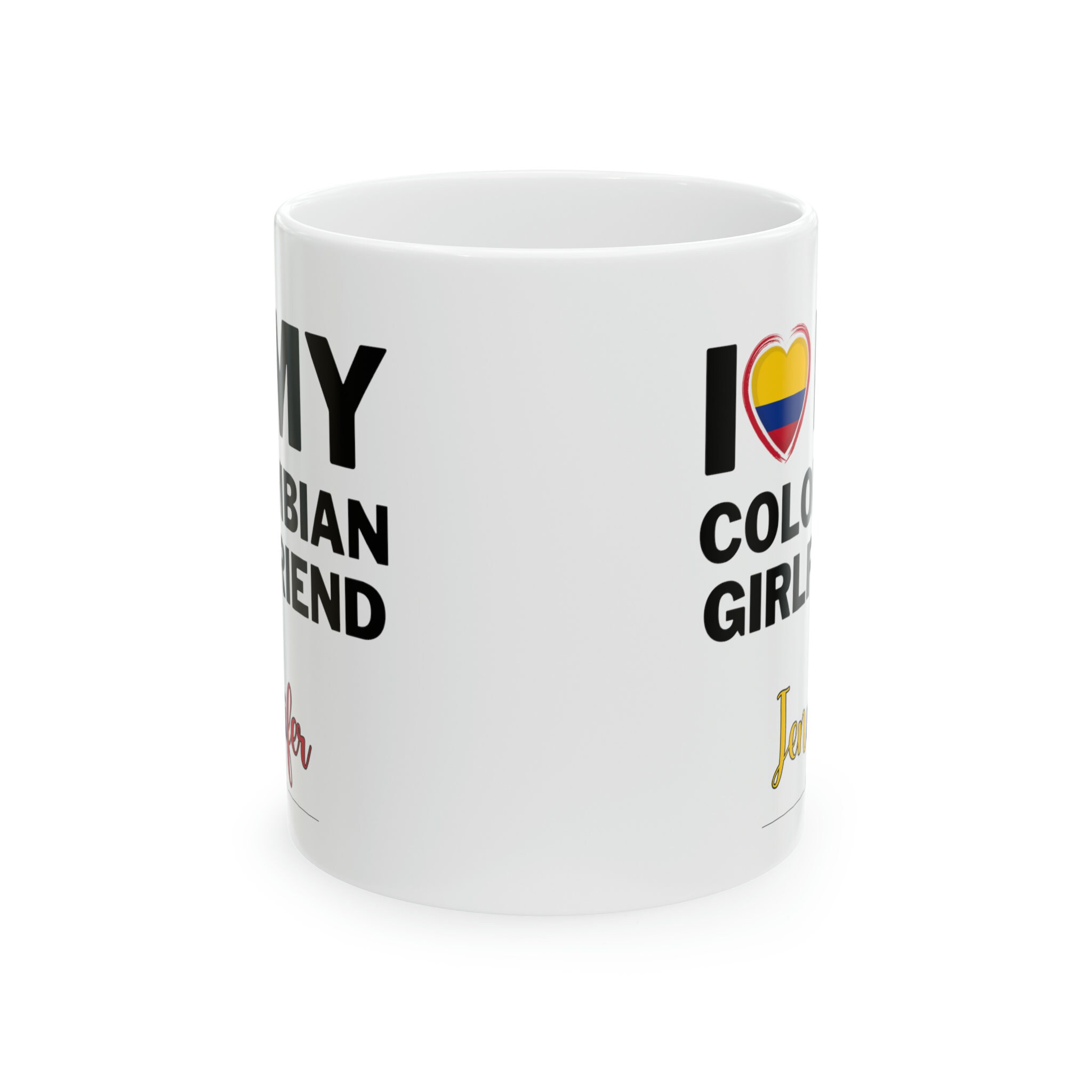 Colombian Personalized Gift Mug for Boyfriend, Colombians Girlfriend ...