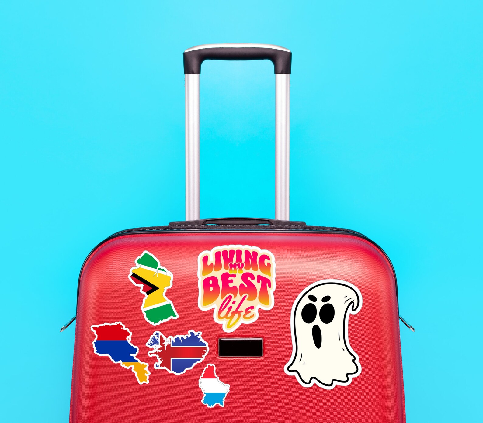 Funny Ghost Sticker for Halloween, Humorous Halloween Haunting, Funny ...