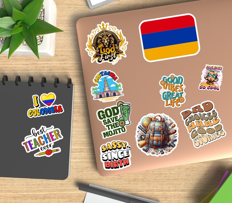 Armenia Flag Vinyl Sticker: Armenian Pride Decal - Etsy