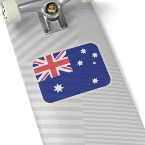 Australian Flag Decal, Patriotic Vinyl Sticker, Unique Australia ...