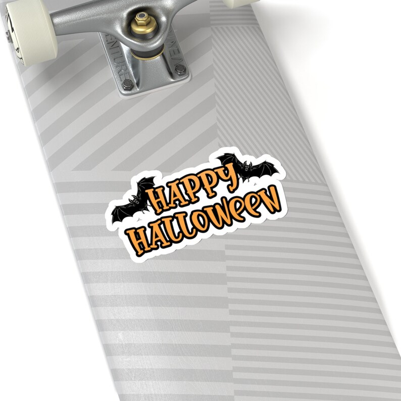 Spooky Season, Happy Halloween Sticker for Festive Decor, Add a Touch ...