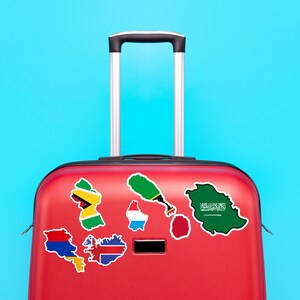 Saudi Arabia Map Vinyl Sticker, Perfect for Laptops, Water Bottles, and ...