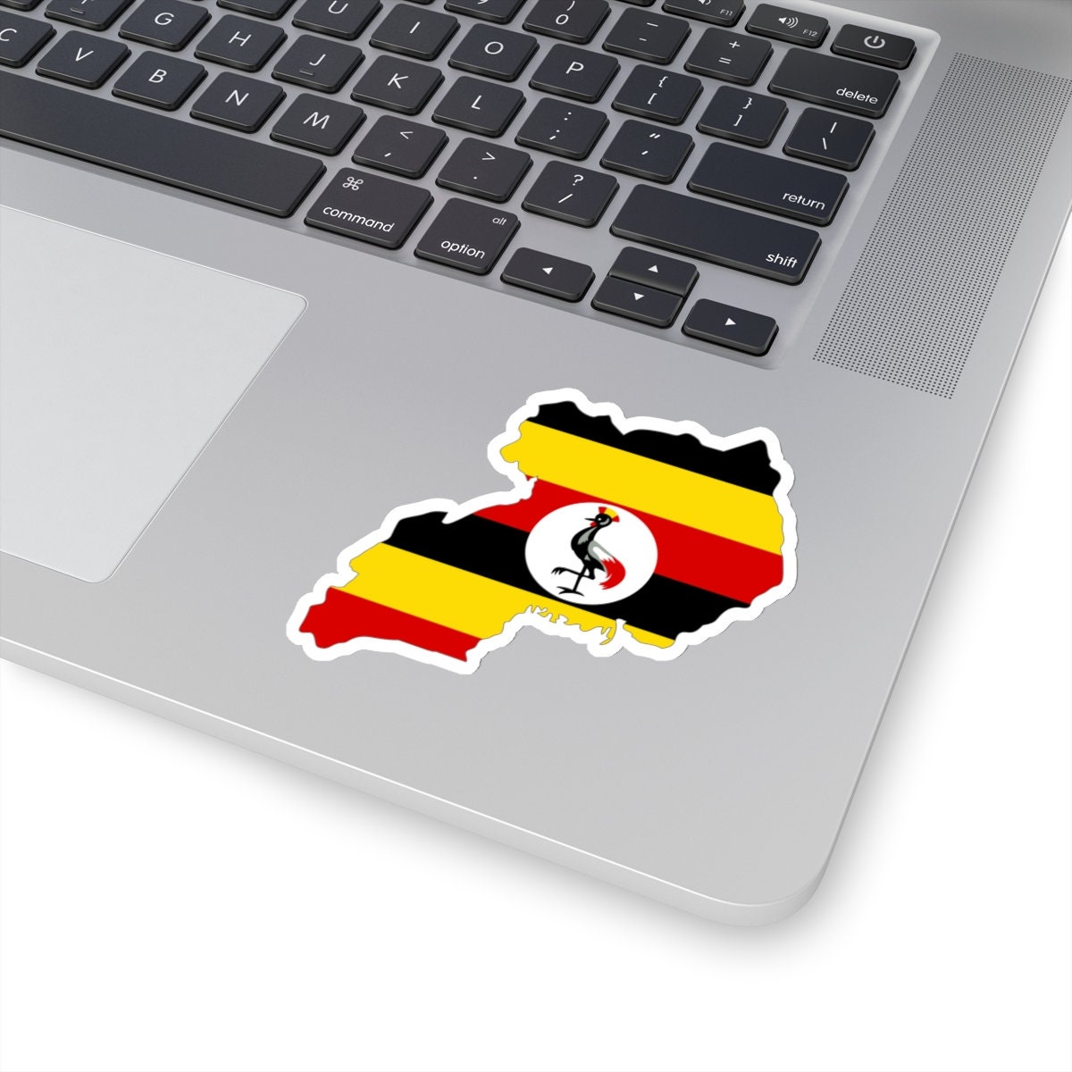 Uganda Map Sticker, Unique African Travel Souvenir, Uganda Country Map ...