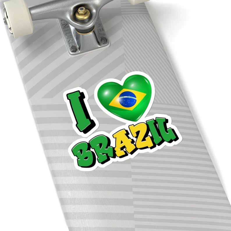 Brazilian Lovers Sticker, Gifts for Brazilians, Brazil, Brazilian Decor ...