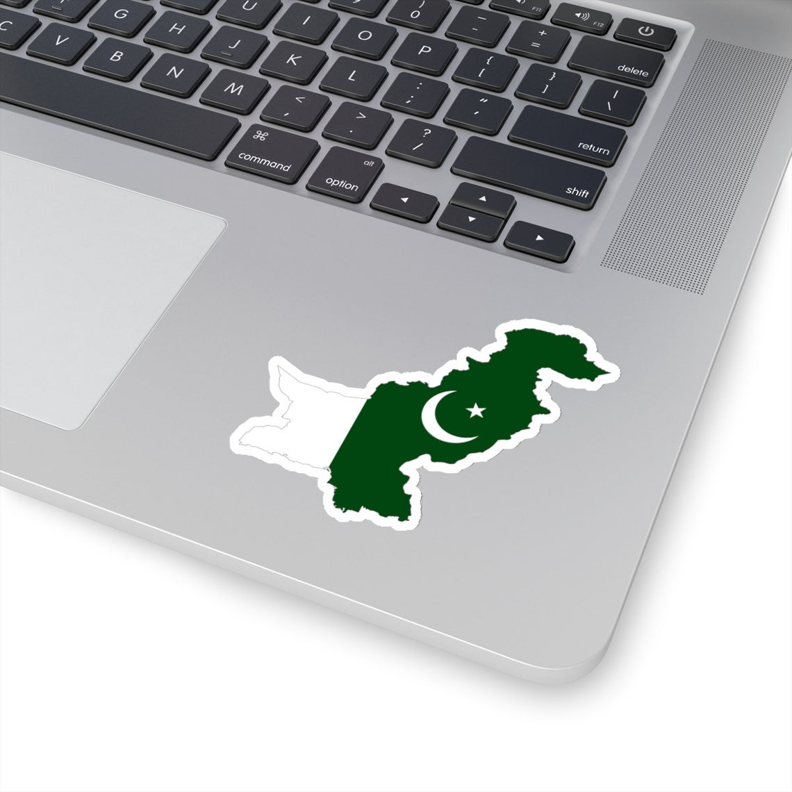 Pakistan Map Sticker, Travel Decal for Laptops, Journals, and ...