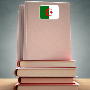 Algeria Flag Vinyl Sticker, Perfect for Travelers and Proud Algerians ...