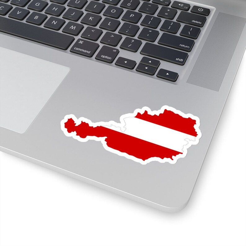 Austria Map Sticker, Gift for Austrians, Austrian Map, Austria Decor ...