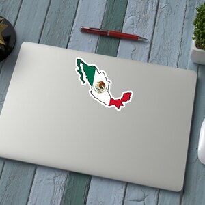 Mexican Map Sticker, Gifts for Mexicans, Mexican Map, Mexican ...