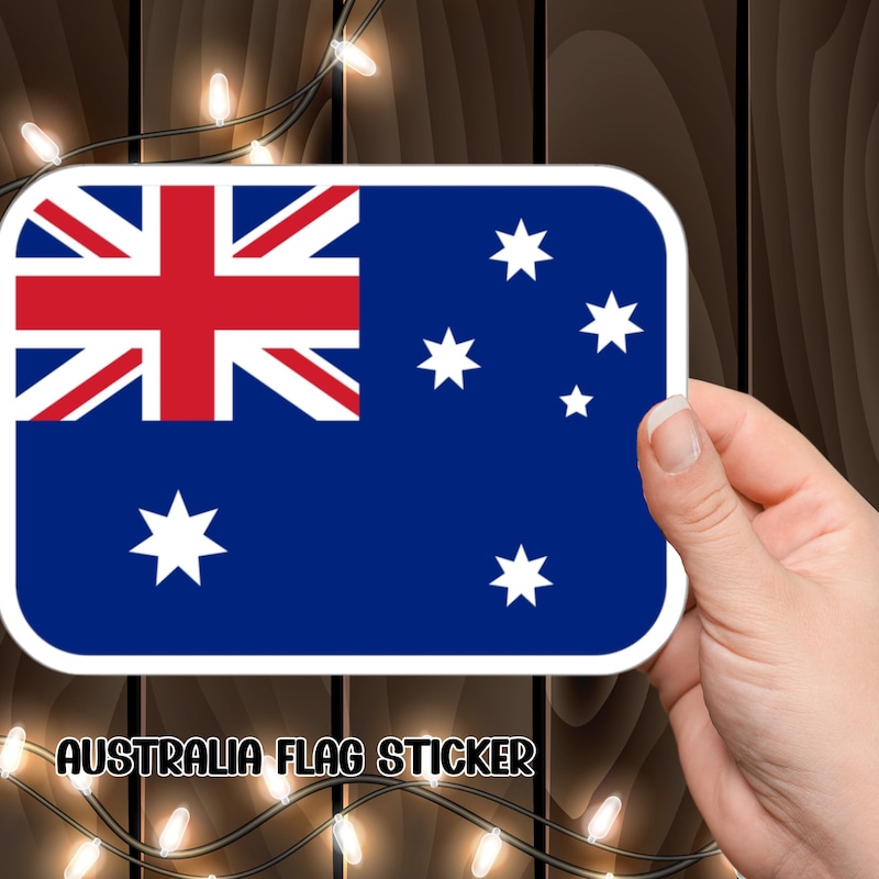 Australia Flag Decal - Etsy