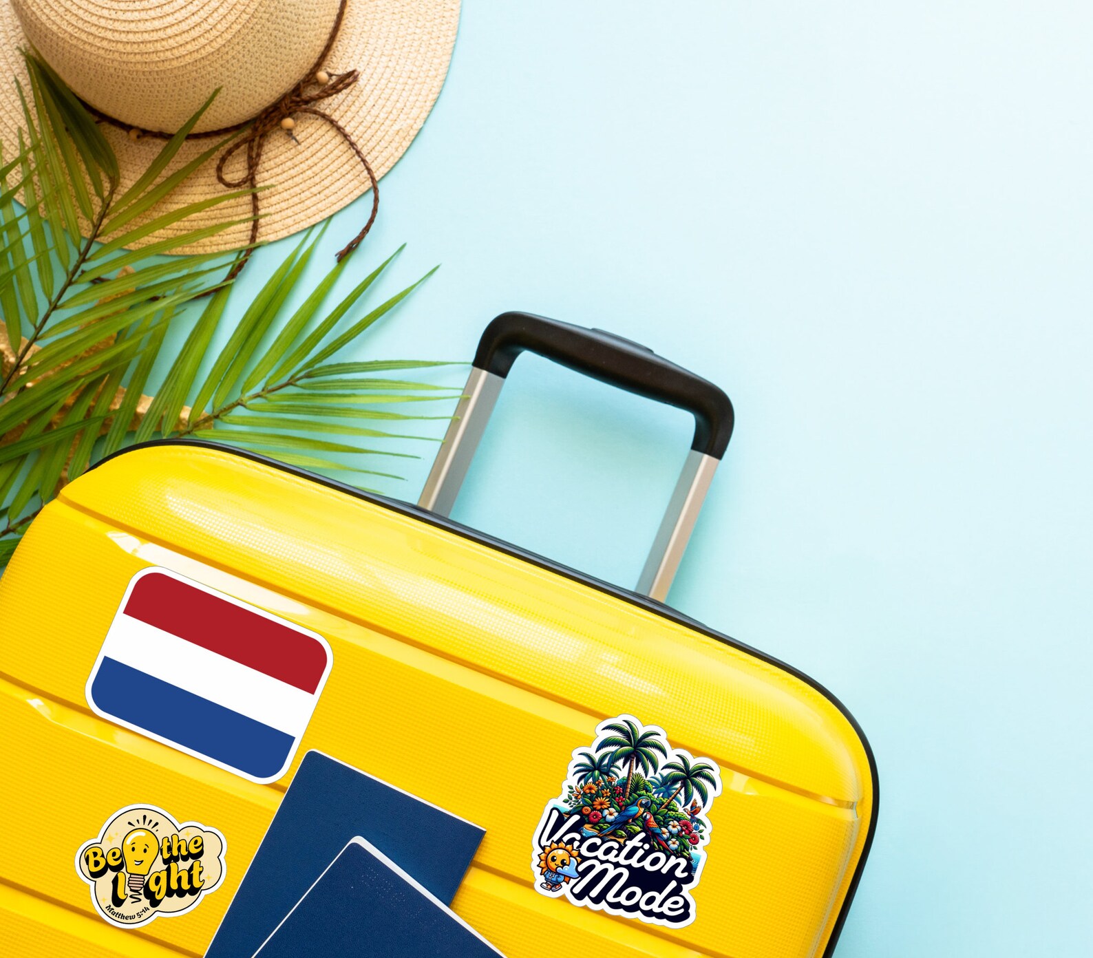 Netherlands Flag Sticker, Red, White, and Blue Dutch Pride Decal for ...