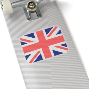 United Kingdom Flag Sticker, Patriotic British Decal, Trendy UK Flag ...